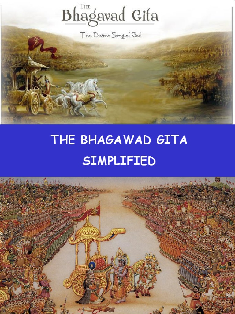 Gita in 16 Beautiful Slides | PDF