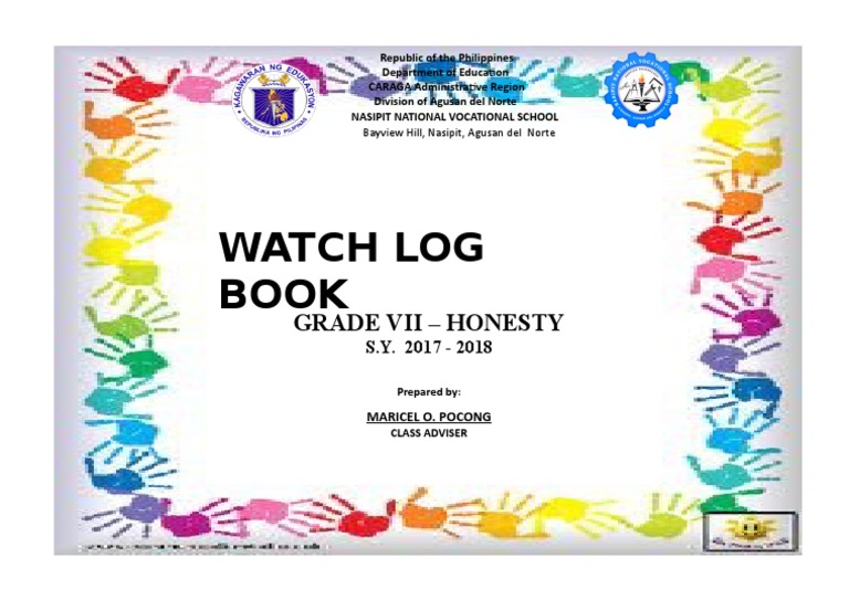 Watch Log Book: Grade Vii - Honesty | PDF