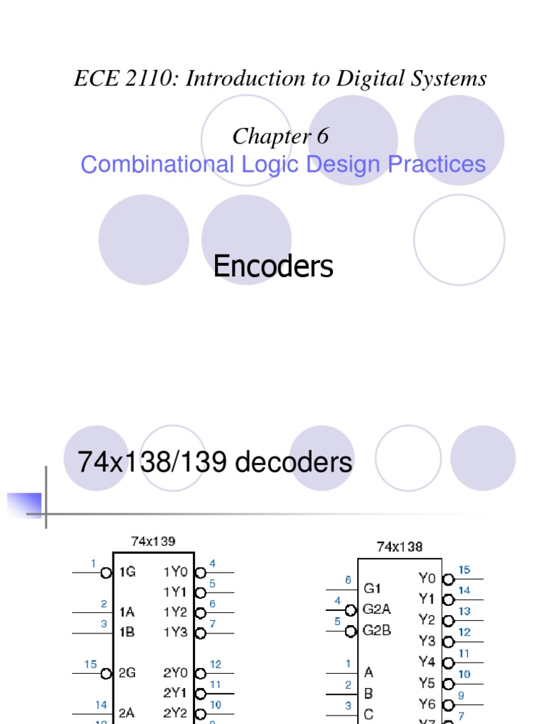 Encoder | PDF | Electronic Circuits | Electronic Design