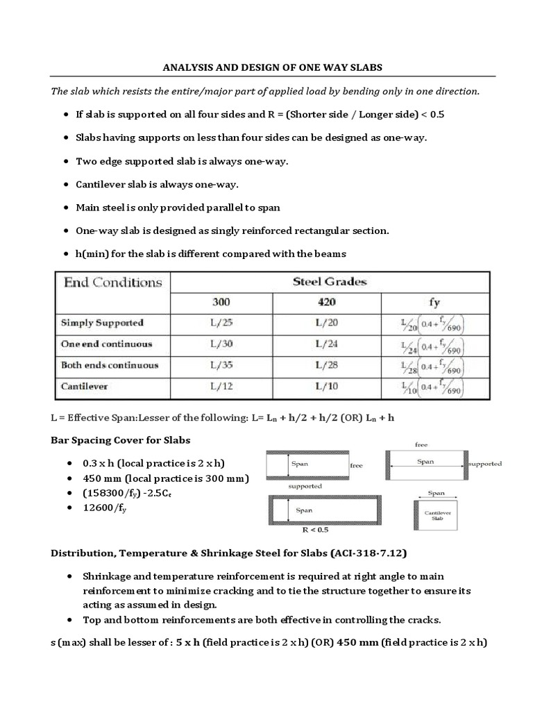 Analysis and Design of Slabs | PDF | Bending | Beam (Structure)