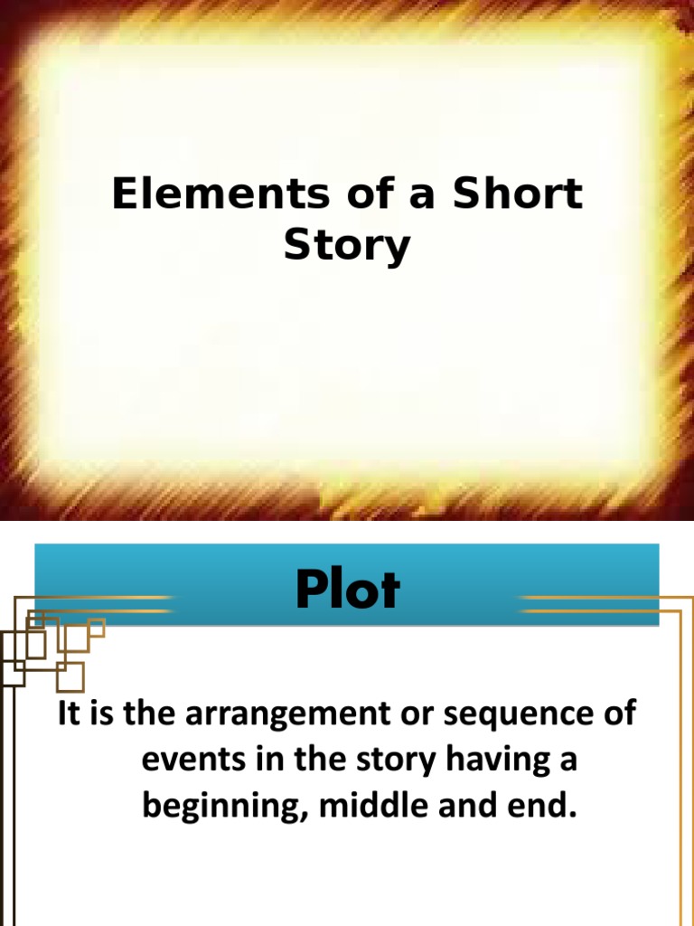 Elements of A Short Story | PDF