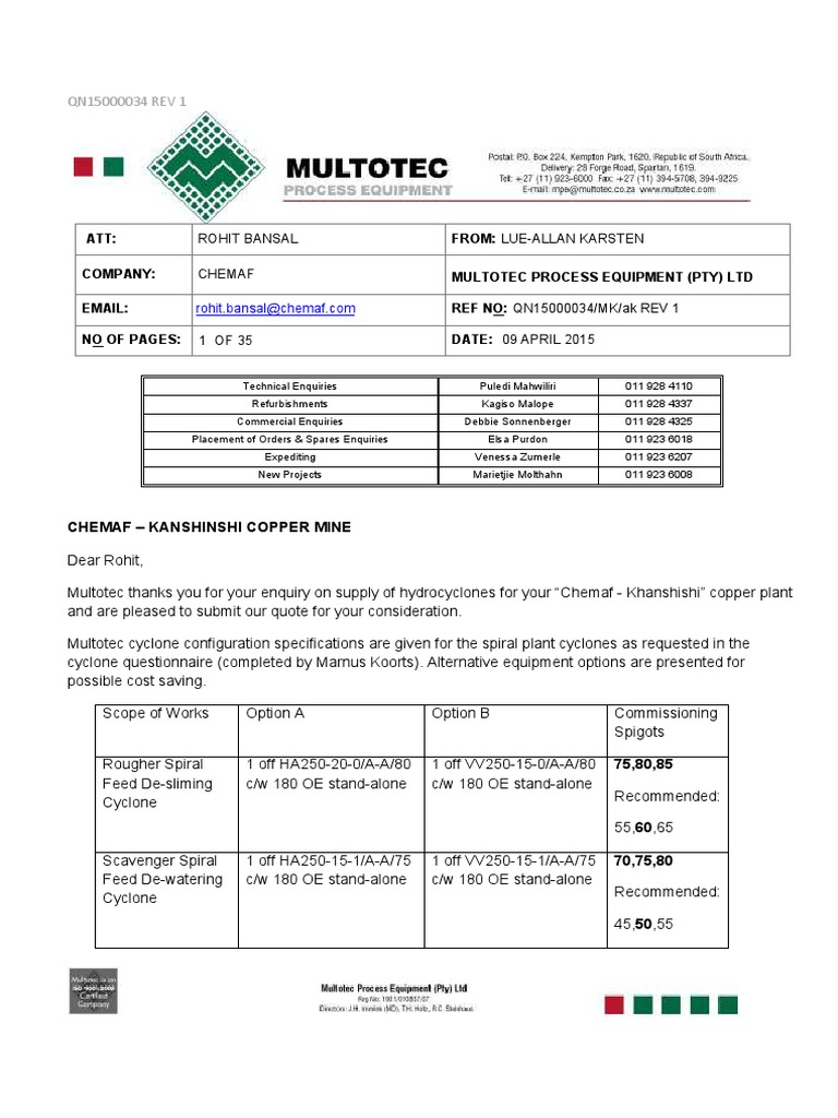 Multotec Dmlib-#2735640-V1-Sales Quote 15000034 QN 00300 Multotec ...