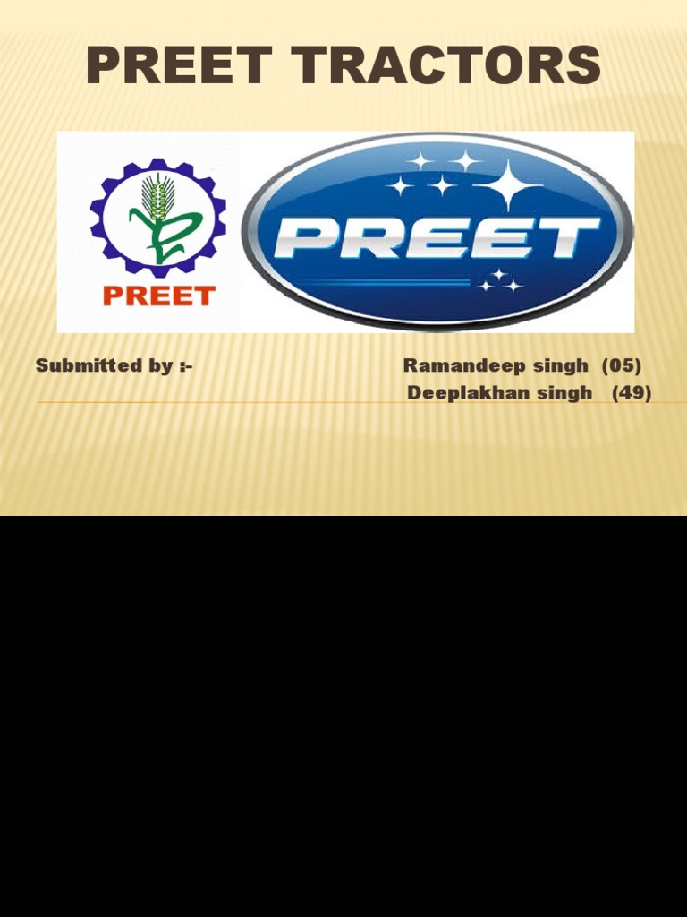 Preet Tractors Company Overview | PDF