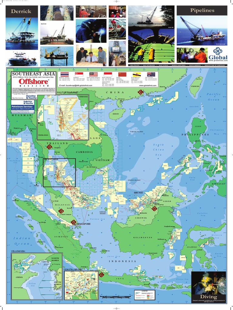 Offshore Map - 2017 PDF | PDF | Oils | Fuel Gas