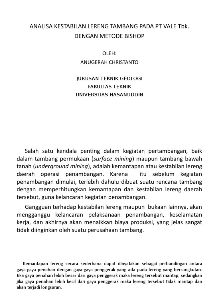 Metode Bishop | PDF | Sains & Matematika