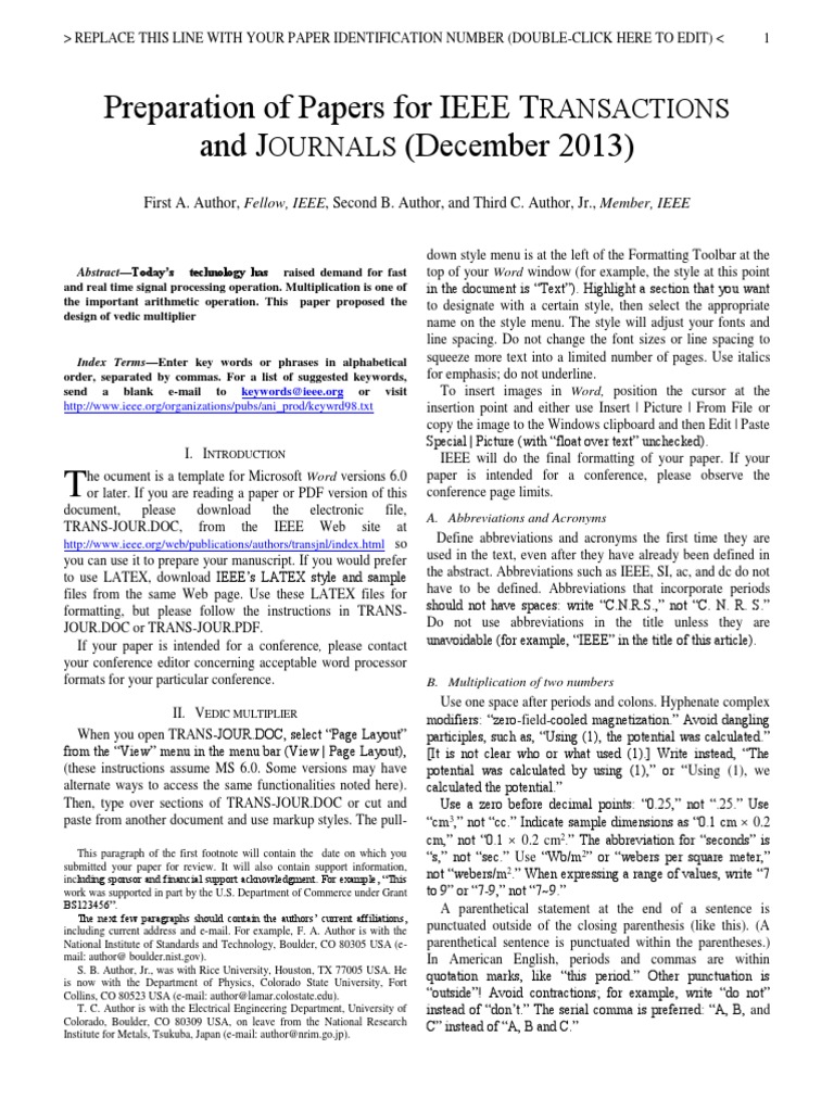 IEEE FORMAT.docx | Note (Typography) | Citation