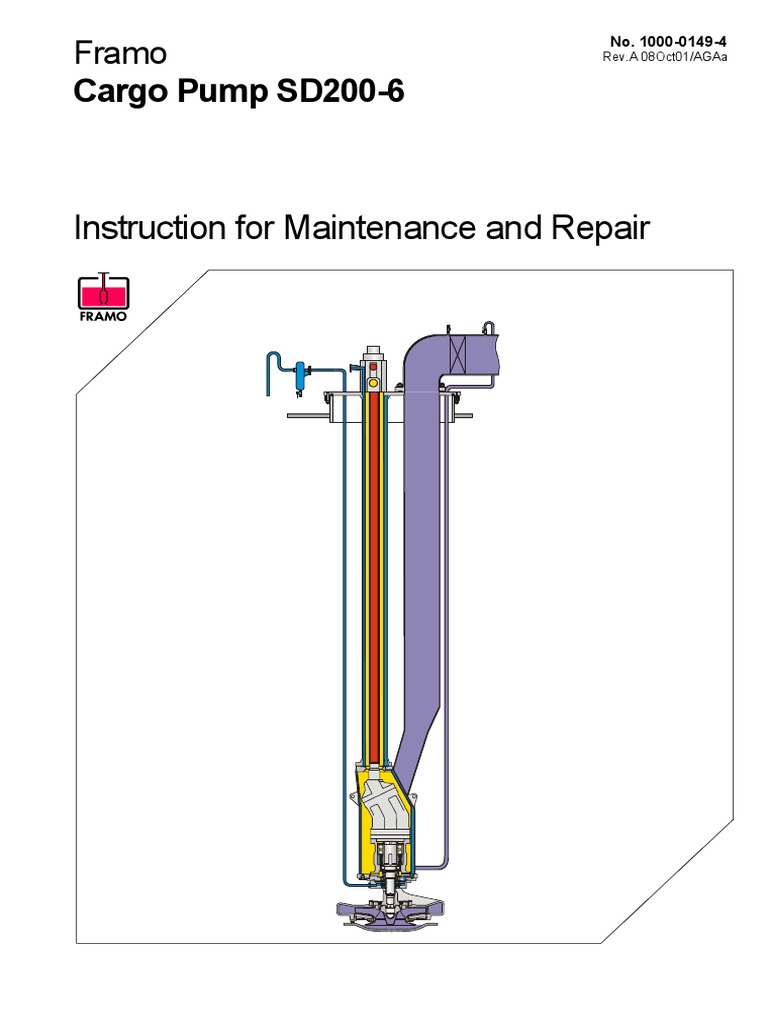 Framo Instruction and Service Manual | Bearing (Mechanical) | Pump