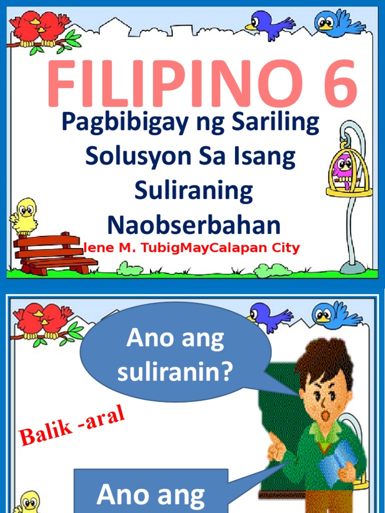 Fil6 q1 Week7day2 | PDF