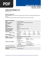 Pro Industrial Water Based Acrolon 100 | PDF | Corrosion | Concrete