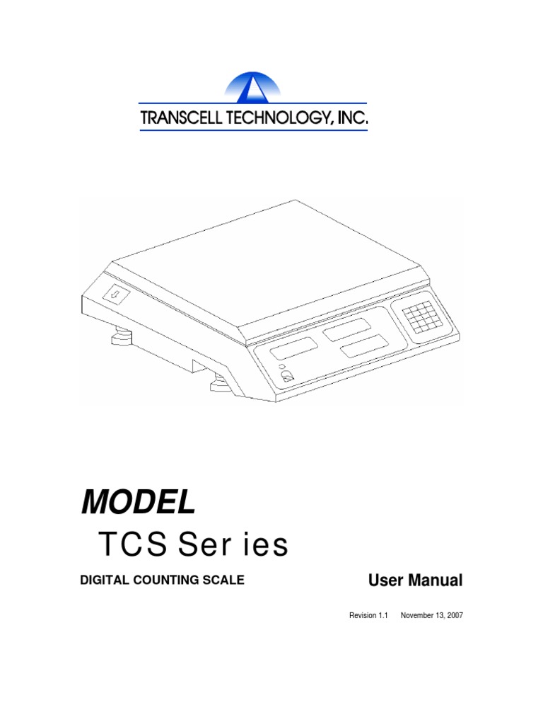 TCS SERIES (Digital Counting Scale) | PDF | Battery (Electricity ...