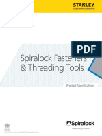 Spiralock Gaging Practices Overview | PDF | Screw | Mechanical Engineering