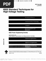 NETA Insulation Resistance Test Values | PDF