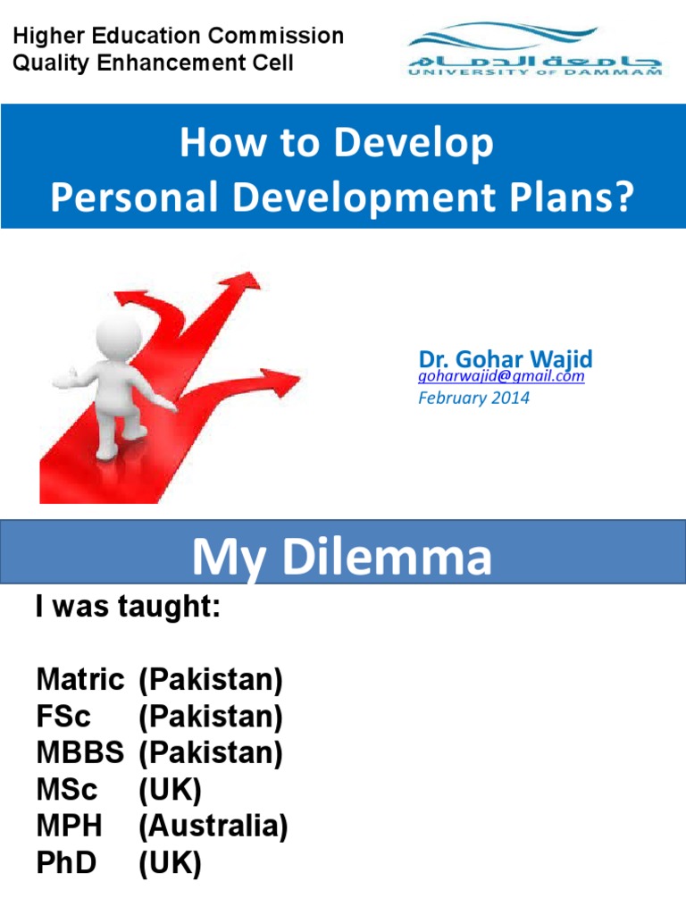 How To Develop Personal Development Plans | PDF | Professional ...