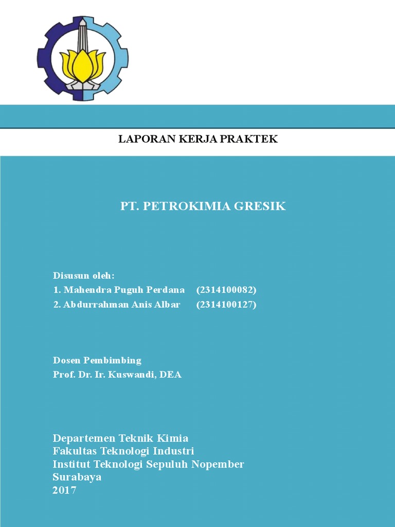 KP T.kimia Dep - Prod.2b Unit Phonska ITS | PDF | Sains & Matematika