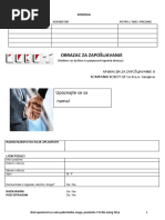 Izjava Primjer | PDF