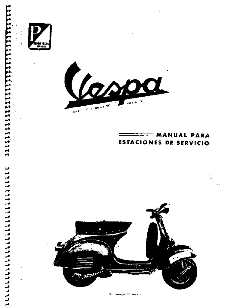 Manual Vespa 150S