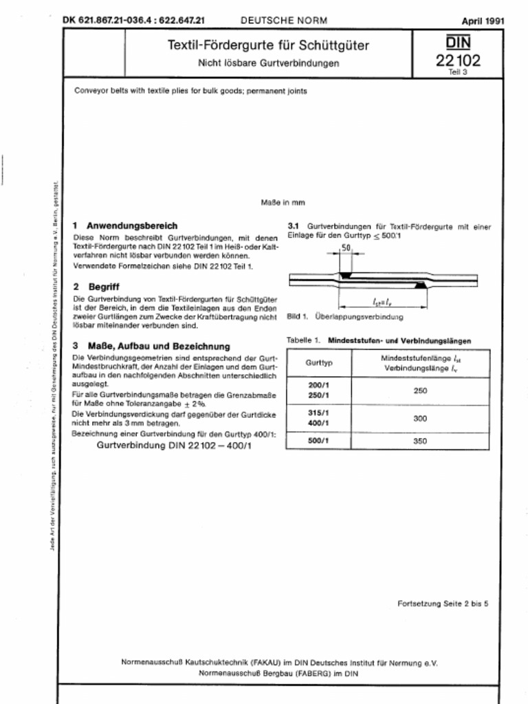 DIN 22102-3 1991 (Alemán) | PDF