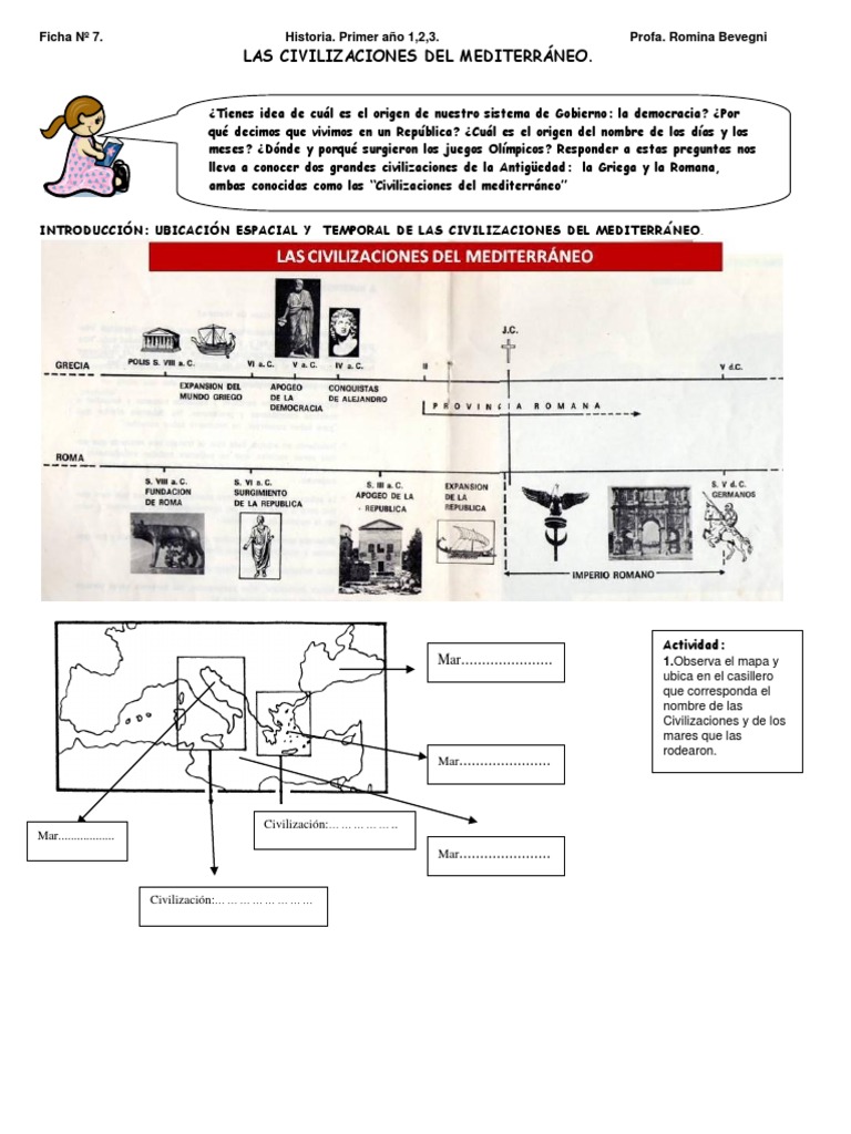 Ficha Grecia | PDF | Atenas | Antigua Grecia