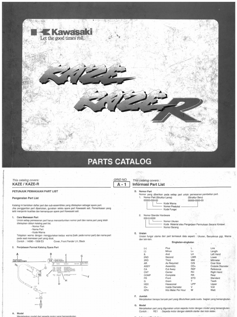 Part Catalog Kaze R | PDF