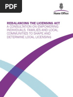 Minors in Licensed Venues: Regulations | PDF | License | Justice