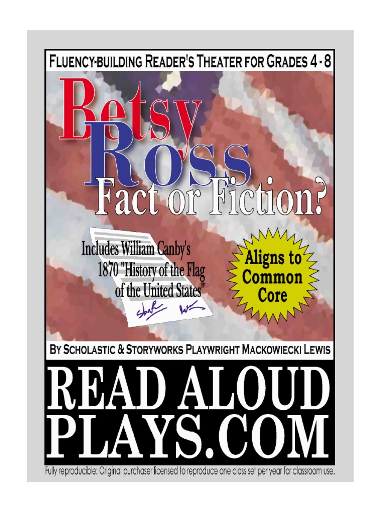 Betsy Ross Read Aloud Play (Preview) | Download Free PDF | Flag Of The ...
