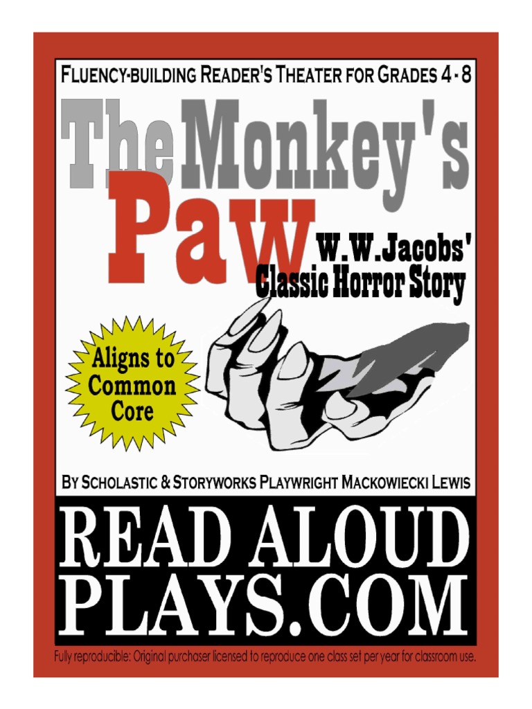 The Monkey's Paw Classic Short Story Reader's Theater (preview ...