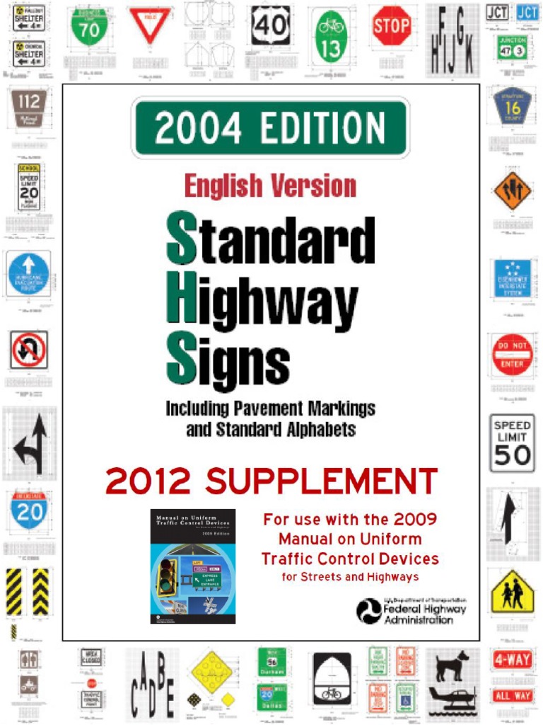 Standard Highway SIGNS 2004 PDF | PDF | Traffic | Road Safety