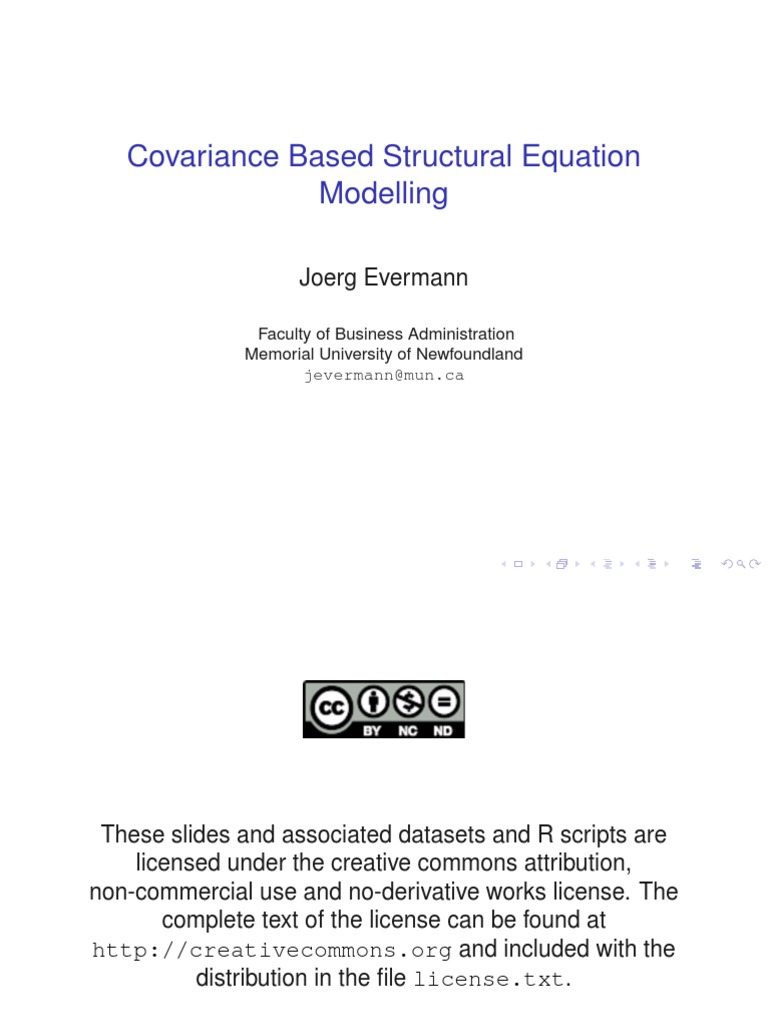 Evermann Slides PDF | PDF | Covariance | Vector Autoregression