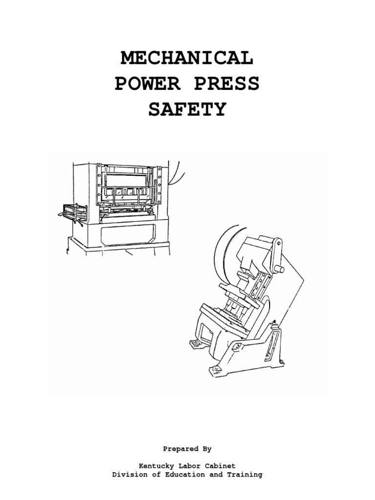 Mechanical Power Press | PDF | Clutch | Alternating Current