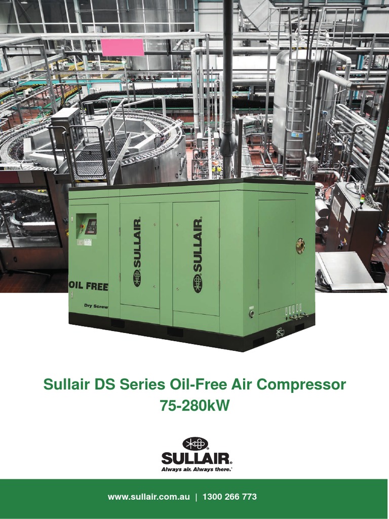 Oil Free Air Compressor Brochure | Gas Compressor | Bearing (Mechanical)
