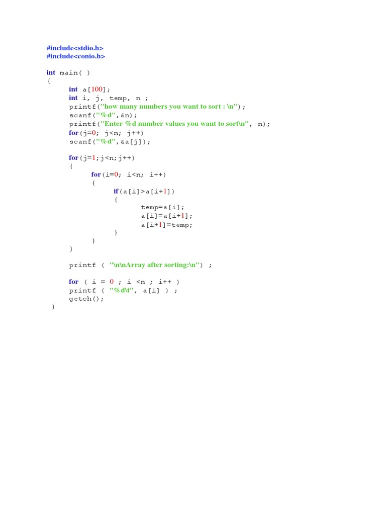 Int Int Int: #Include #Include | PDF