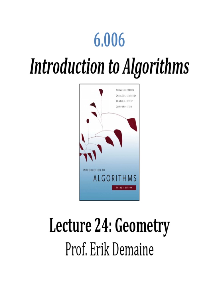 Lec 24 | PDF | Time Complexity | Discrete Mathematics