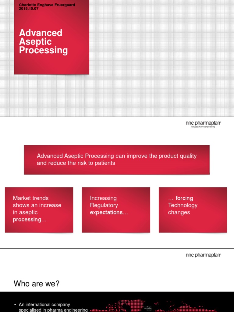 1 Fruergaard Advanced Aseptic Processing ISPE | PDF | Pharmaceutical Industry | Pharmaceutical Drug