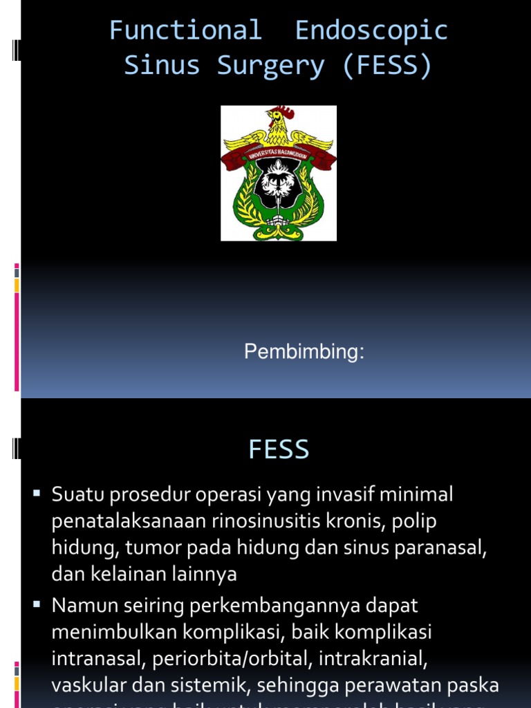 Presentation - FESS | PDF