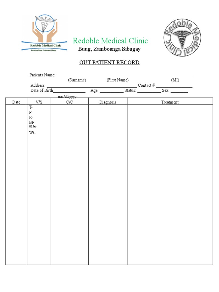 OPD Form | PDF
