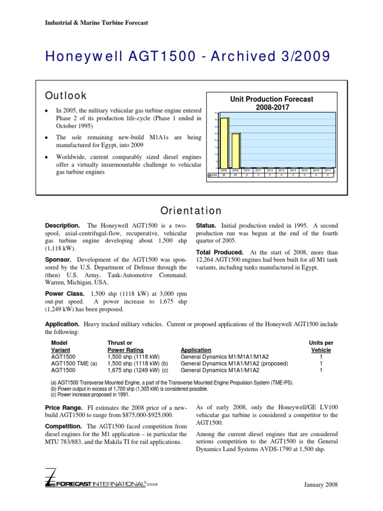 Honeywell AGT1500 | PDF | Transmission (Mechanics) | Machines