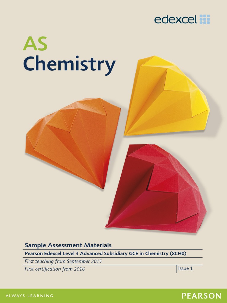 As Chemistry 2015 SAMs | PDF | Ammonium | Chlorine