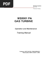 MS5001 Guide | PDF | Gas Turbine | Natural Gas