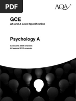 AICE Psychology 2024-2026 Core Studies | PDF | Methodology | Scientific ...