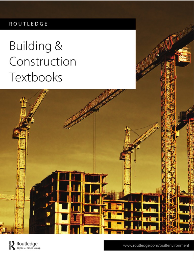 Building & Construction Textbooks US | PDF | Textbook | Engineering