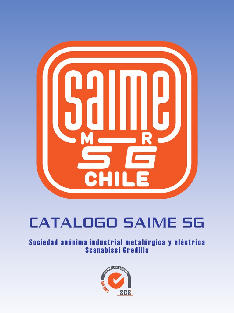 Catalogo SAIME | Calidad (comercial) | Electricidad | Prueba gratuita ...