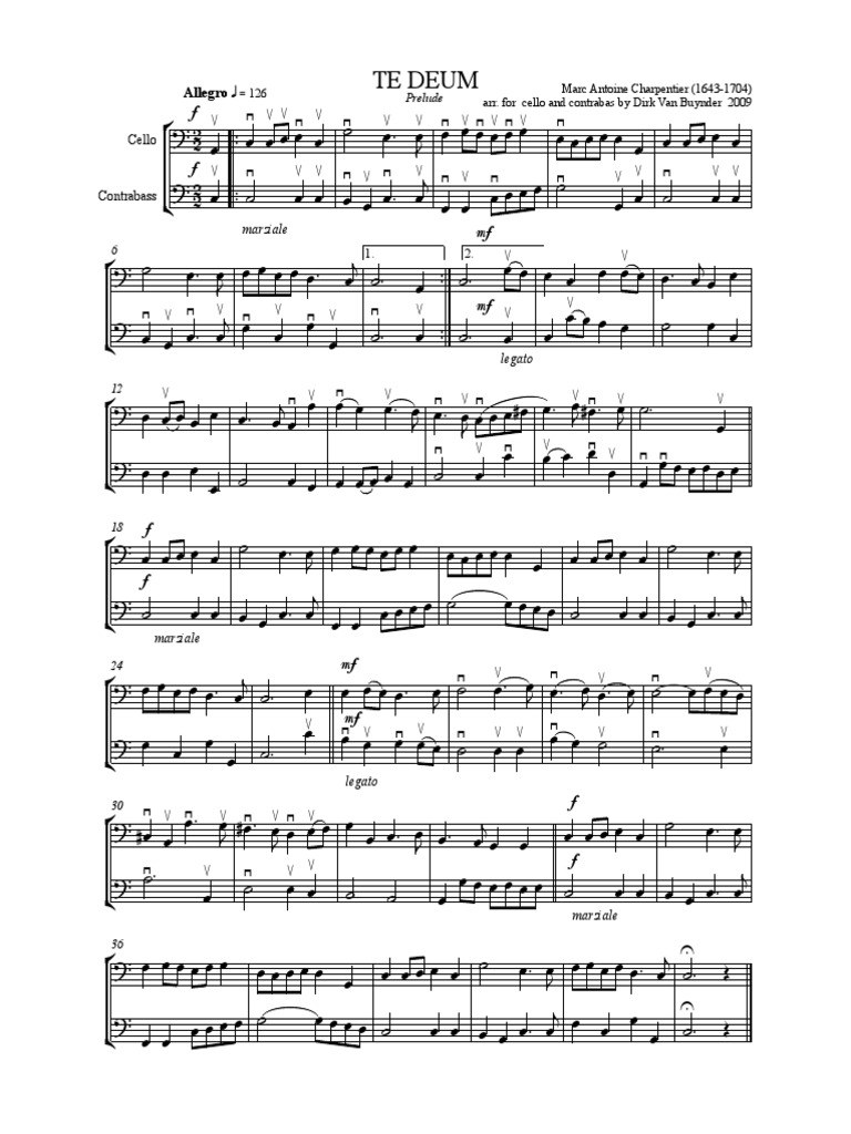 Te Deum PDF | PDF | Choral Compositions | Choral Music