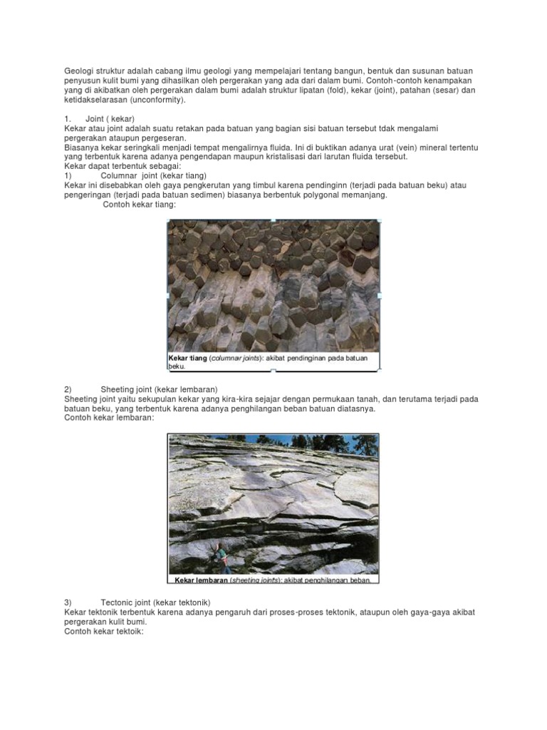 Geologi Struktur Adalah Cabang Ilmu Geologi Yang Mempelajari Tentang ...