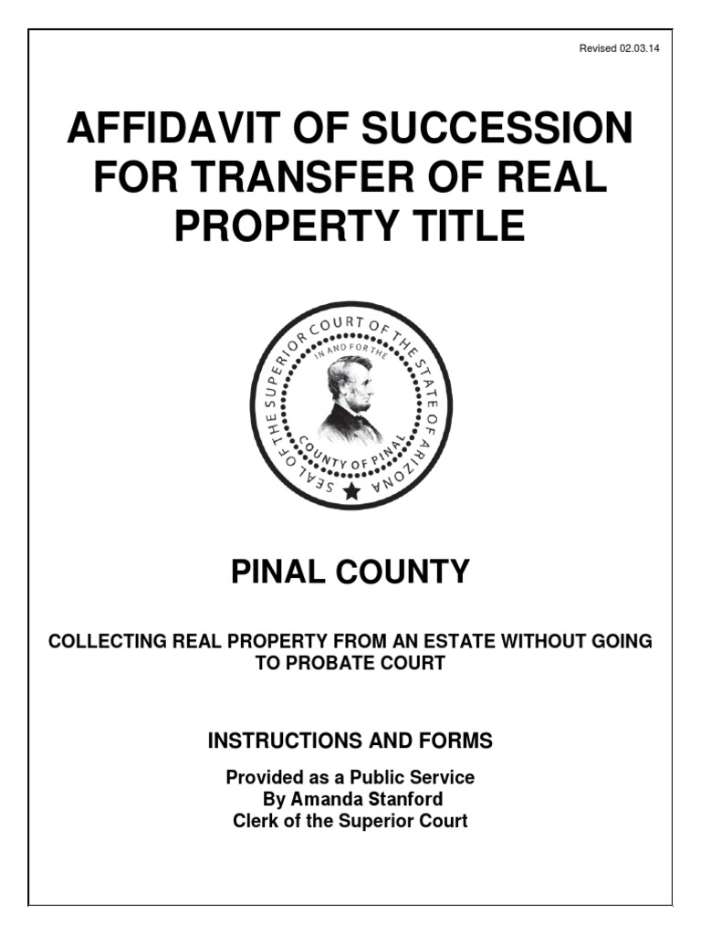 Probate-Free Property Transfer Guide | PDF | Will And Testament ...
