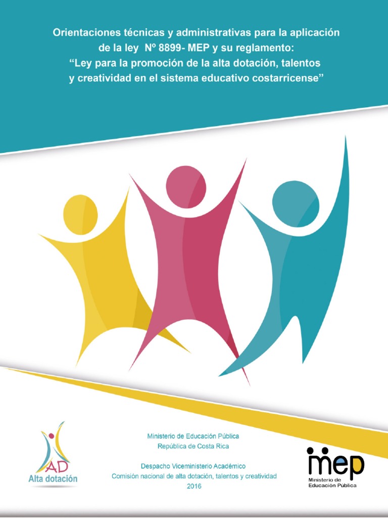 Guía para Educación de Alta Dotación | PDF | Dotamiento intelectual ...