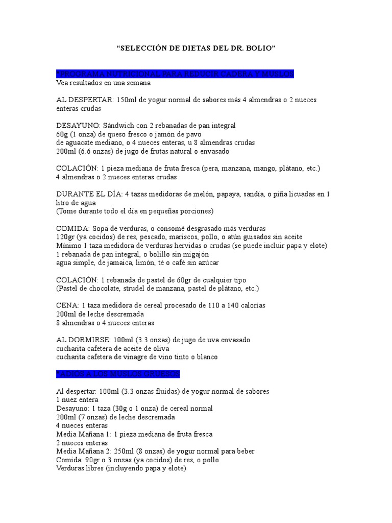 Dr. Bolio | PDF | Panes | Cocinando