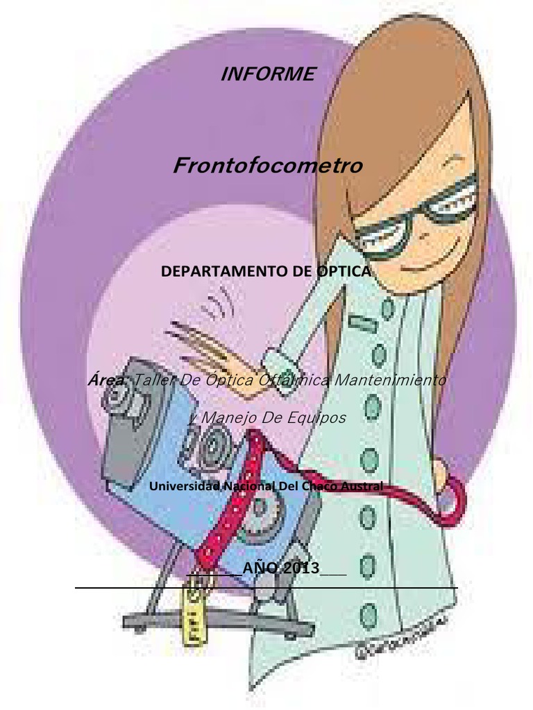 Frontofocometro o Lensometro Novo | PDF | Telescopio | Lente (óptica)