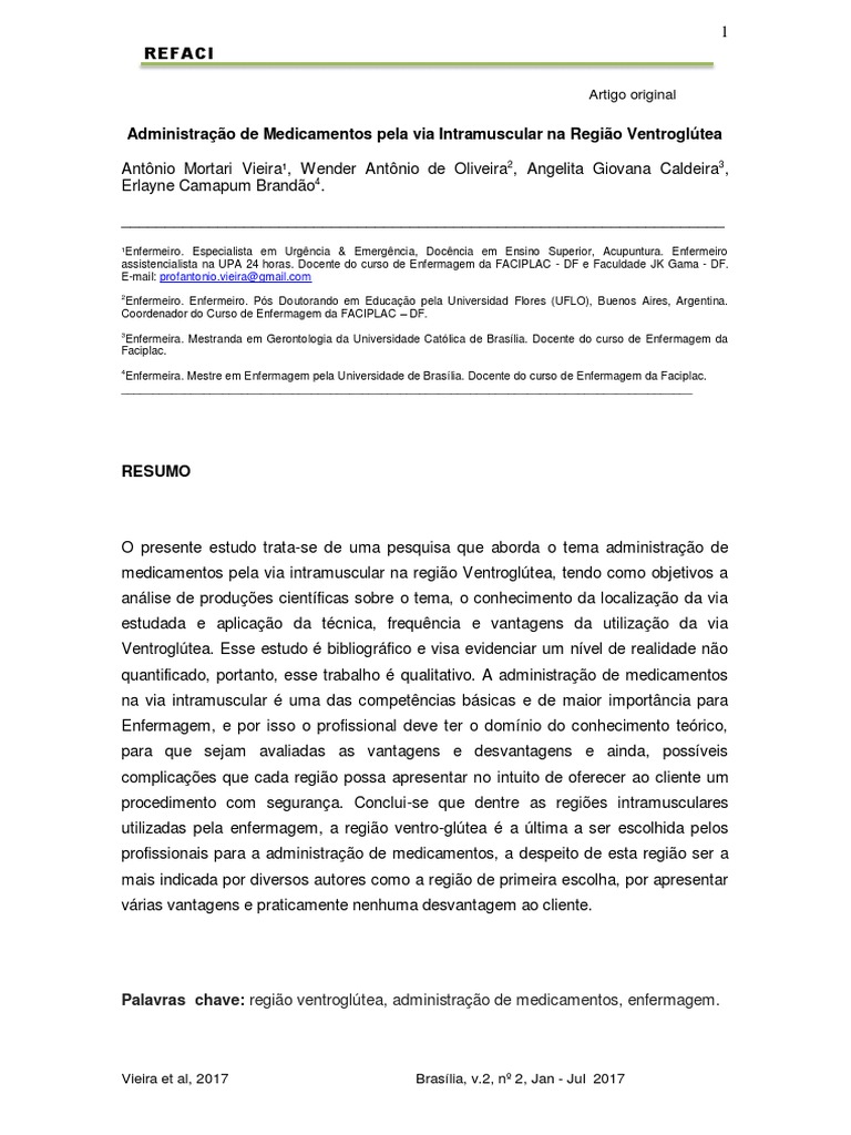 Administração Intramuscular na Ventroglútea | PDF | Músculo | Enfermagem