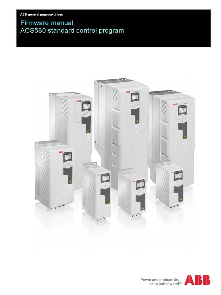 En ACS580 Standard Control Program FW C A5 | PDF | Power Inverter ...