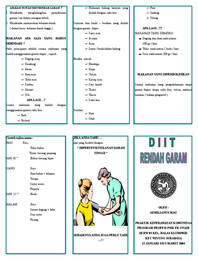 Diet Rendah Garam - 2 | PDF